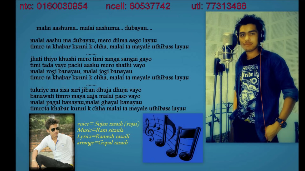 Sujan Rasaili - Malai Aashuma || New Nepali Song 2018 - YouTube