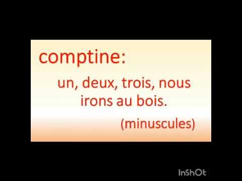 Comptine un deux trois nous irons au bois - YouTube