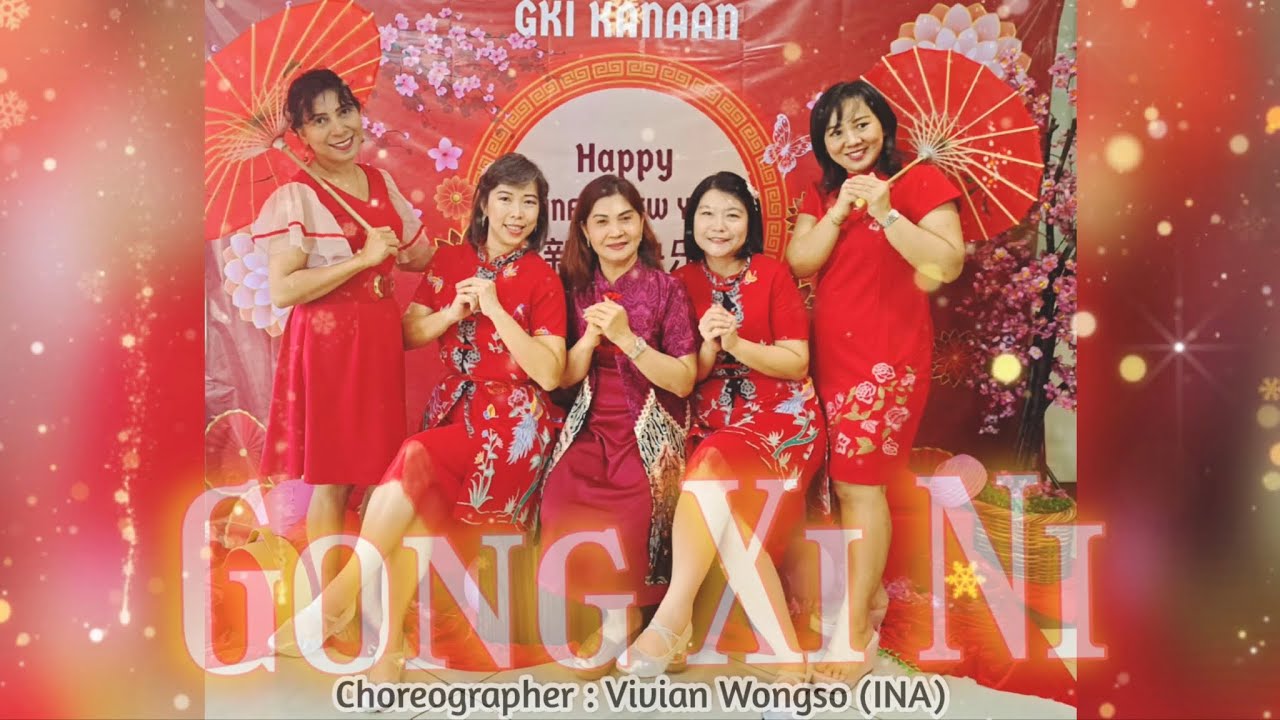 PERFORMANCE GONG XI NI 恭喜你 - LINEDANCE CNY 2024 - YouTube