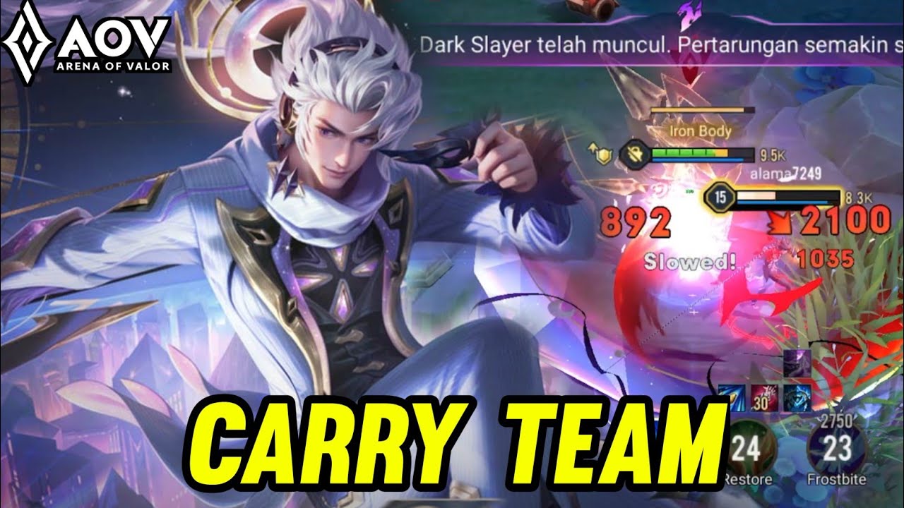 AOV : NAKROTH GAMEPLAY | CARRY TEAM - ARENA OF VALOR LIÊNQUÂNMOBILE ROV ...