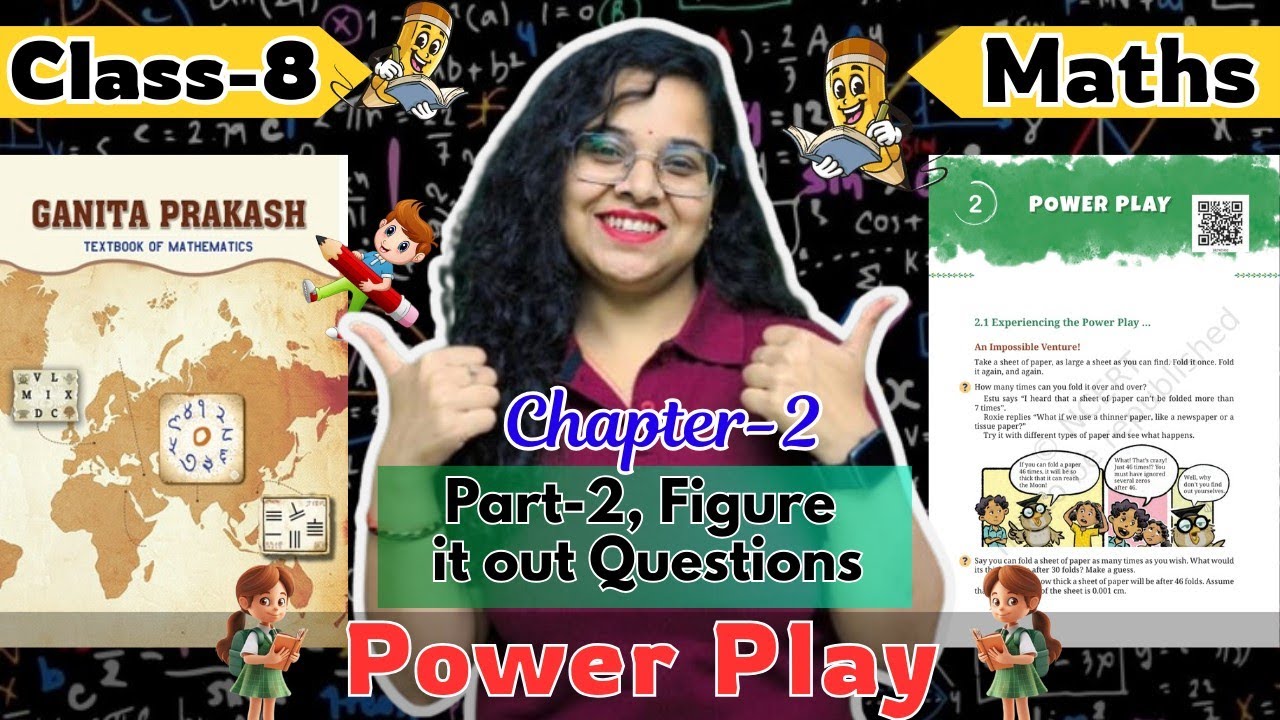 Class 8 Maths CH-2 | Power Play | Complete Explanation | Part 2, Figure ...