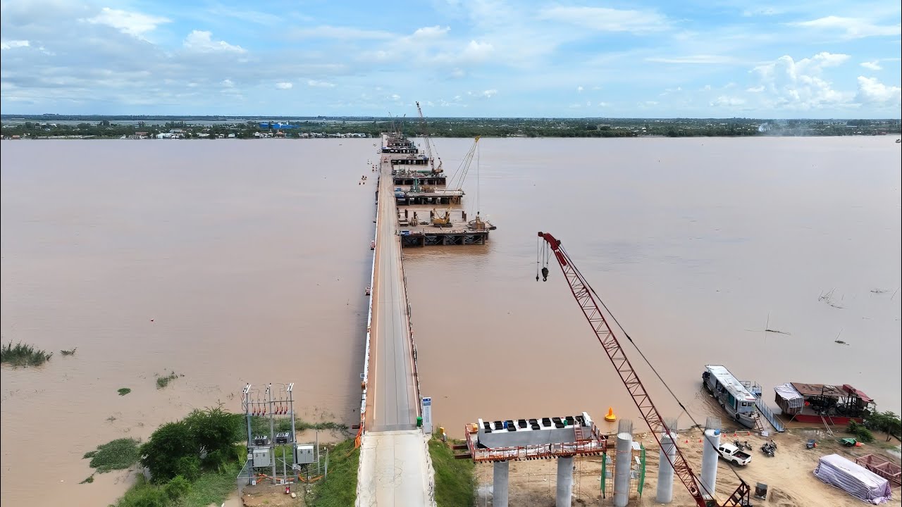 Mekong River Gets a NEW 1600 Meter Bridge by 2028 - YouTube