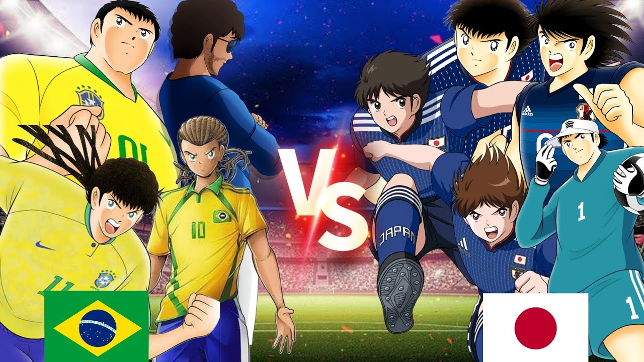 Brazil vs Japan - Captain Tsubasa Rise Of New Champions World Cup - YouTube