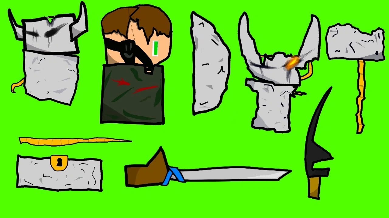 Minecraft Dungeon Pack DC2 👉🎁👈 । Drawing Cartoons 2 Item Download ...