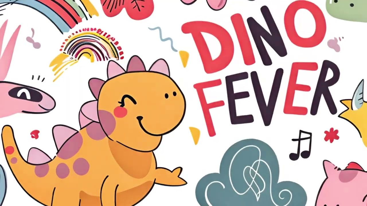 DINO FEVER : 🦖 Dance with the Dinosaurs! | Catchy Kids' Tune | Fritos ...