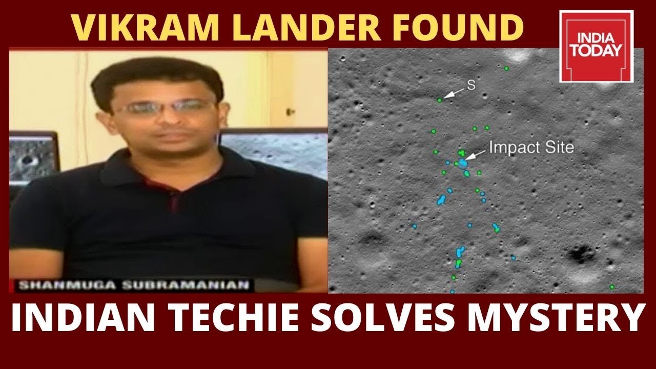 Shanmuga Subramanian, Indian Techie Who Found Vikram Lander Speaks To ...