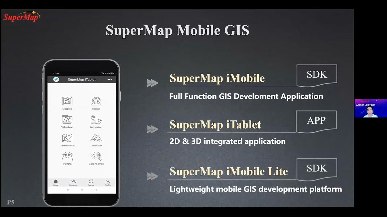 SuperMap iMobile Introduction & Data Collection Solution - YouTube