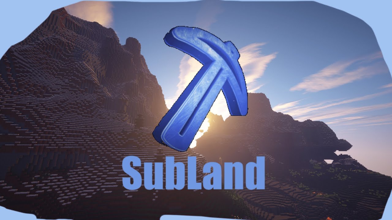 Играем на приватном сервере SubLand - YouTube