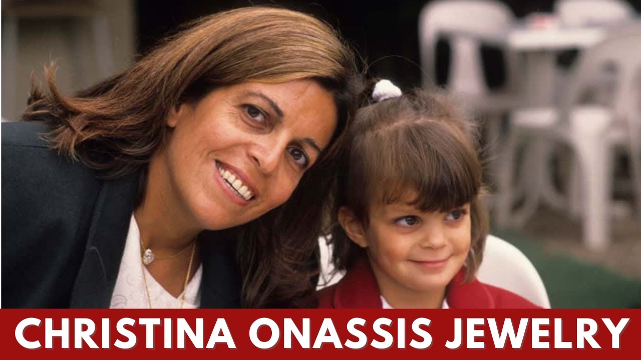 Christina Onassis Jewelry Collection YOU"VE NEVER SEEN! - YouTube