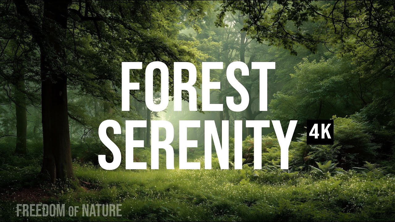 Forest Serenity – 1 Hour of Peaceful Woodland Ambience & Calming ...