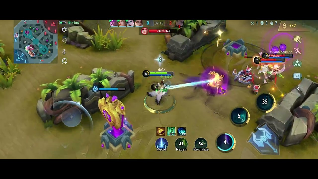 MOBILE LEGEND GAMEPLAY PART05 - YouTube