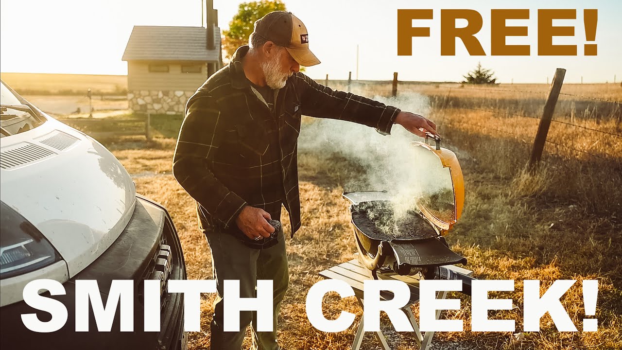 Solo Van Camping - Free at Smith Creek! - YouTube