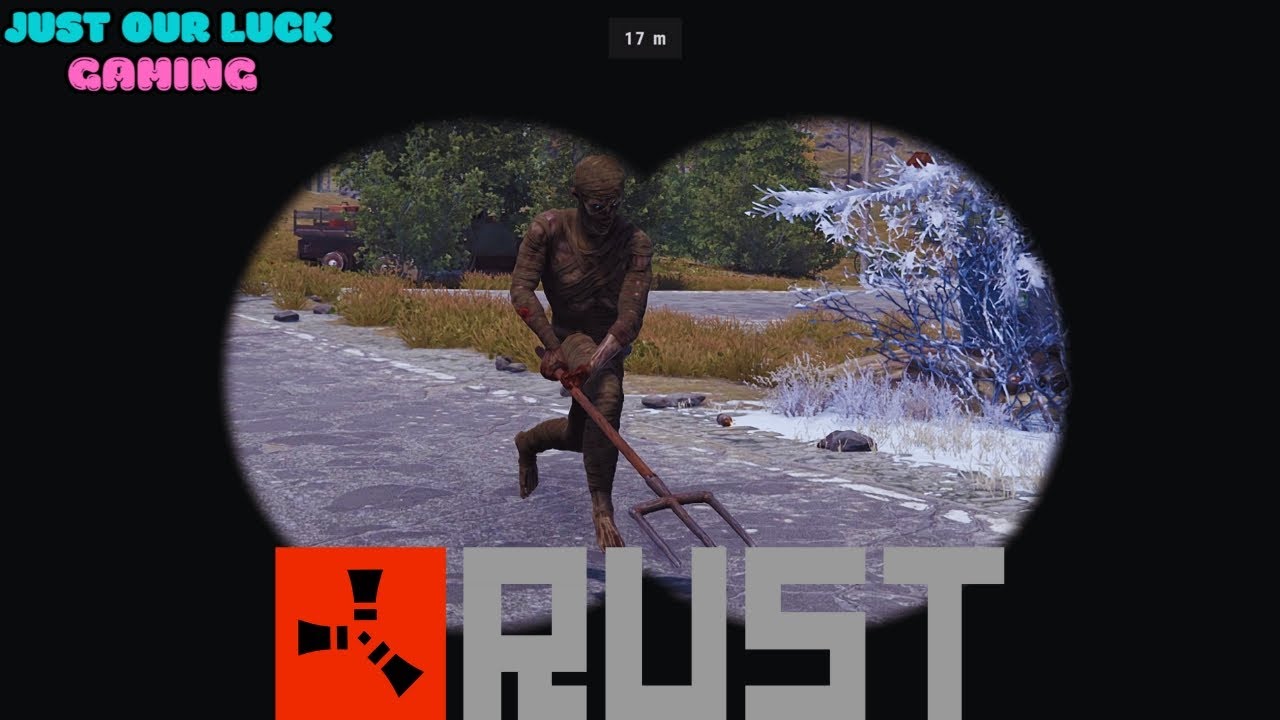 Why Are There ZOMBIES Chasing US In RUST? | Rust Episode 8 - YouTube