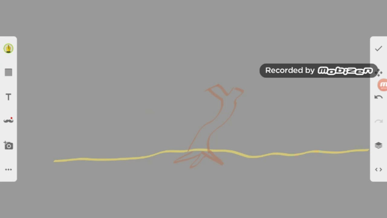 Drawing a tree 🌲 (speed draw) - YouTube