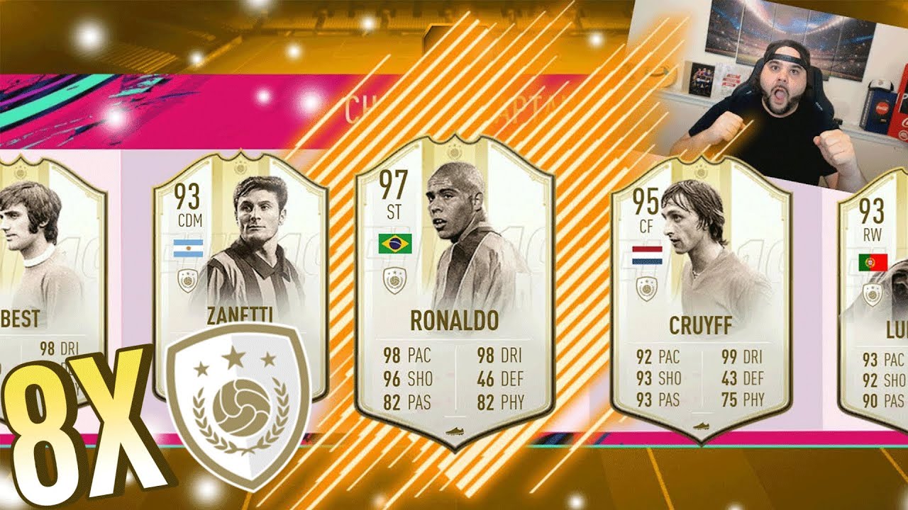 OMG AMAZING MOST ICONS IN A DRAFT! - FIFA 19 ULTIMATE TEAM DRAFT - YouTube
