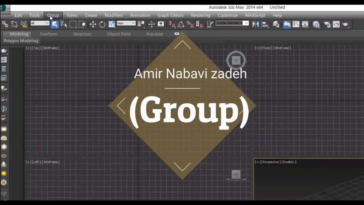 Tutorial 3ds Max Part 5 ( Commands 2D) - YouTube