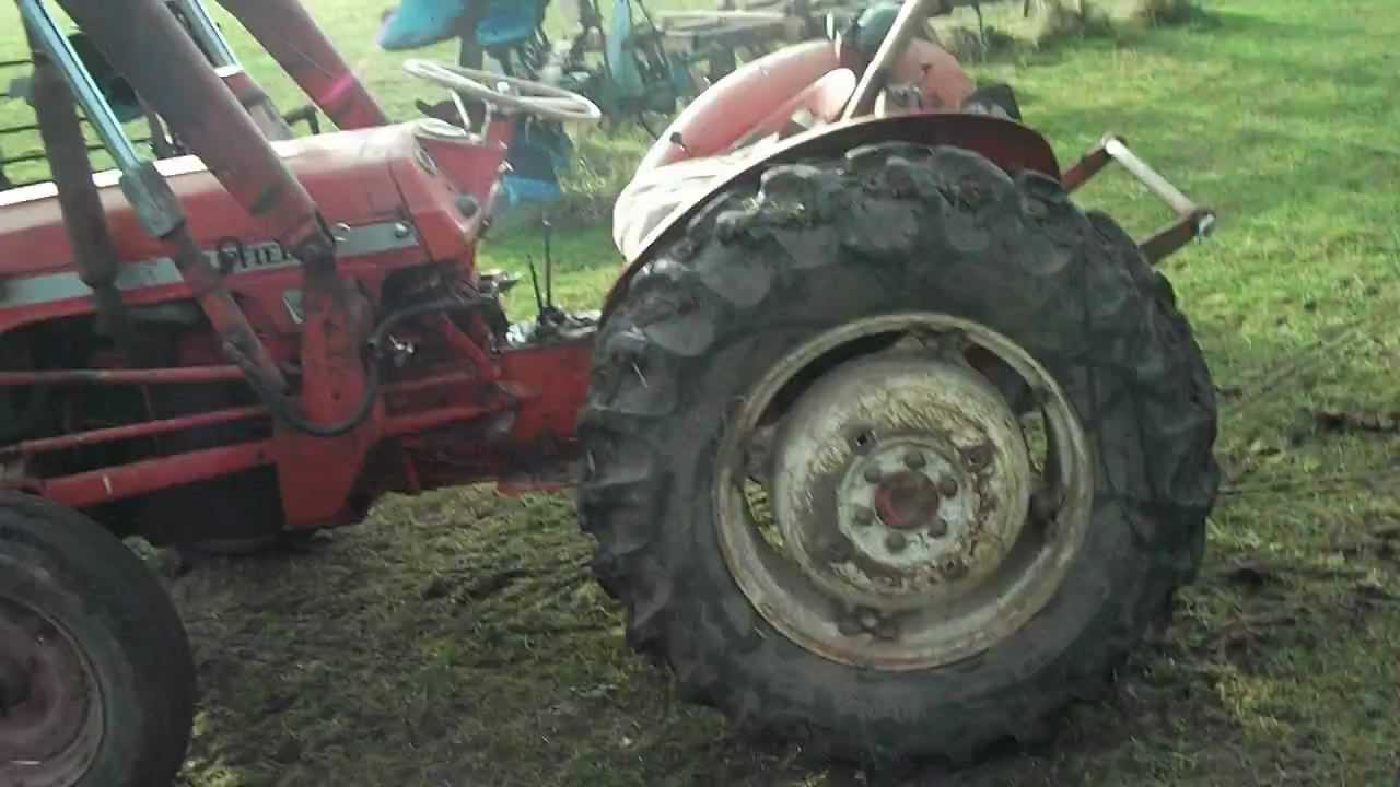 Nuffield 4/25 start and run - YouTube