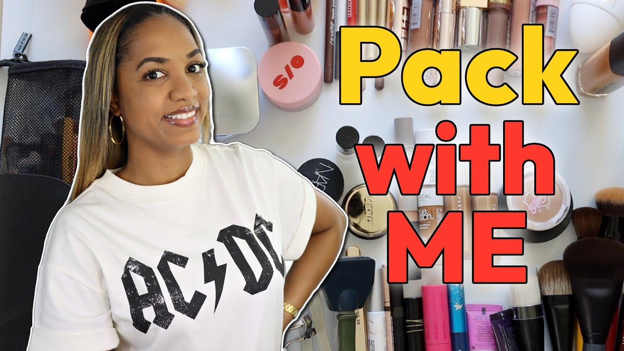 PACK with ME! Creators & Friends Trip...What MAKEUP Did I Take With Me ...