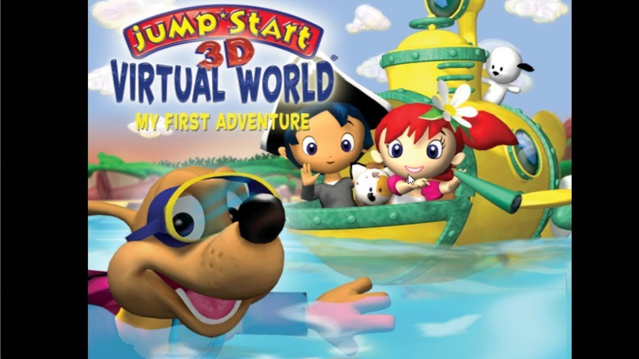 JumpStart 3D Virtual World: My First Adventure | Preschool | Part 1 ...