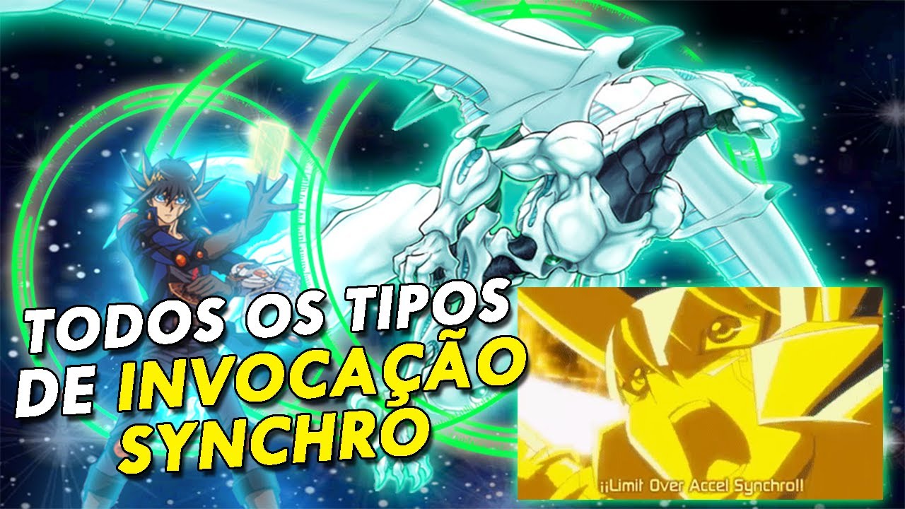 TODOS OS TIPOS DE SYNCHRO SUMMON | YU-GI-OH! ESPECIAL - YouTube