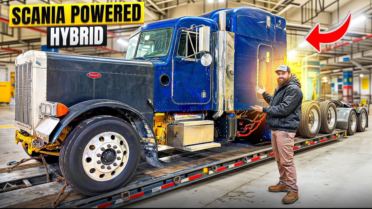 It’s Finally Here! The Scania-Powered Hybrid Peterbilt Arrives for Its ...