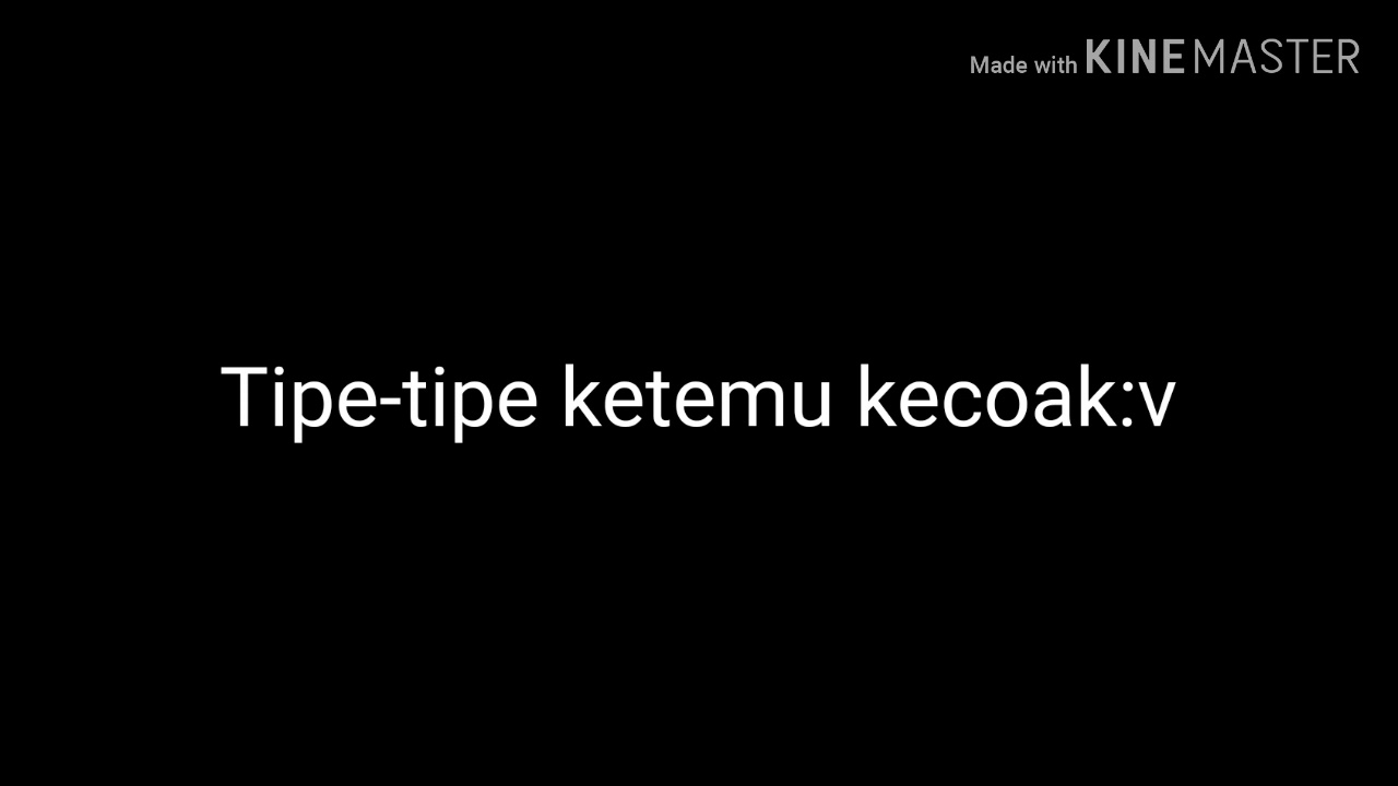 ~Tipe-tipe ketemu kecoak~collab UwU - YouTube
