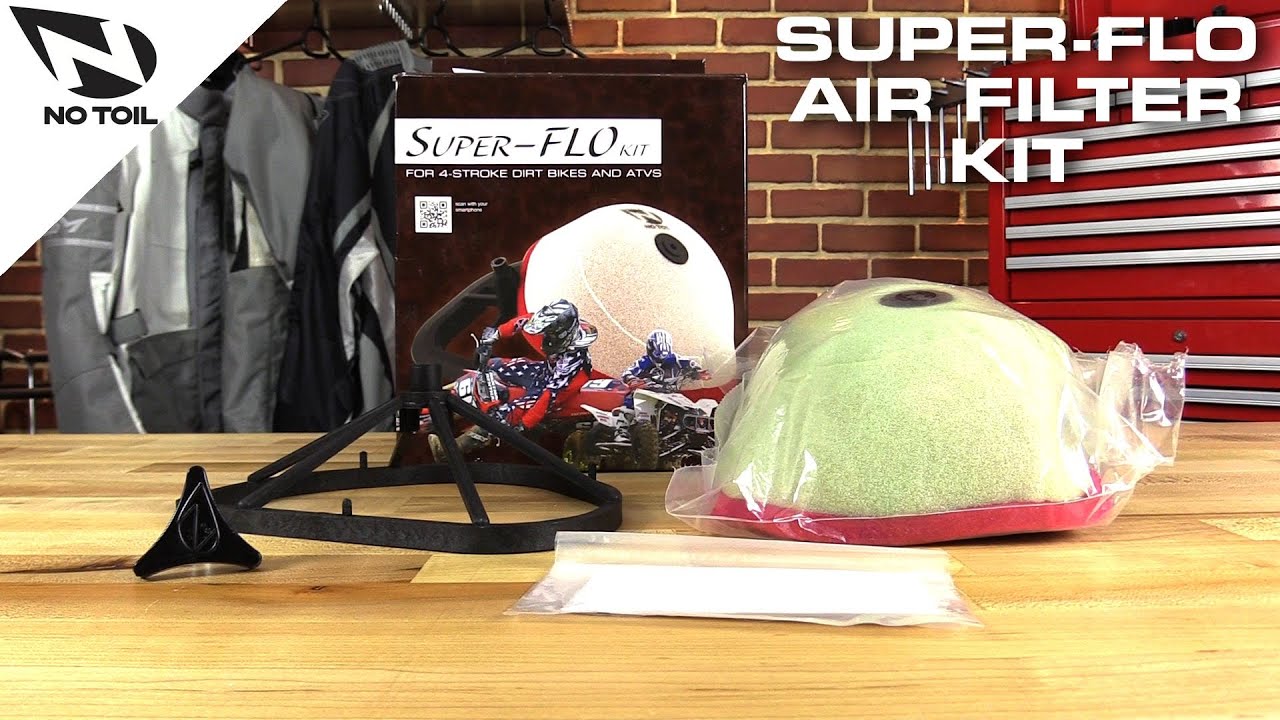 No Toil Super Flo Air Filter Kit - YouTube