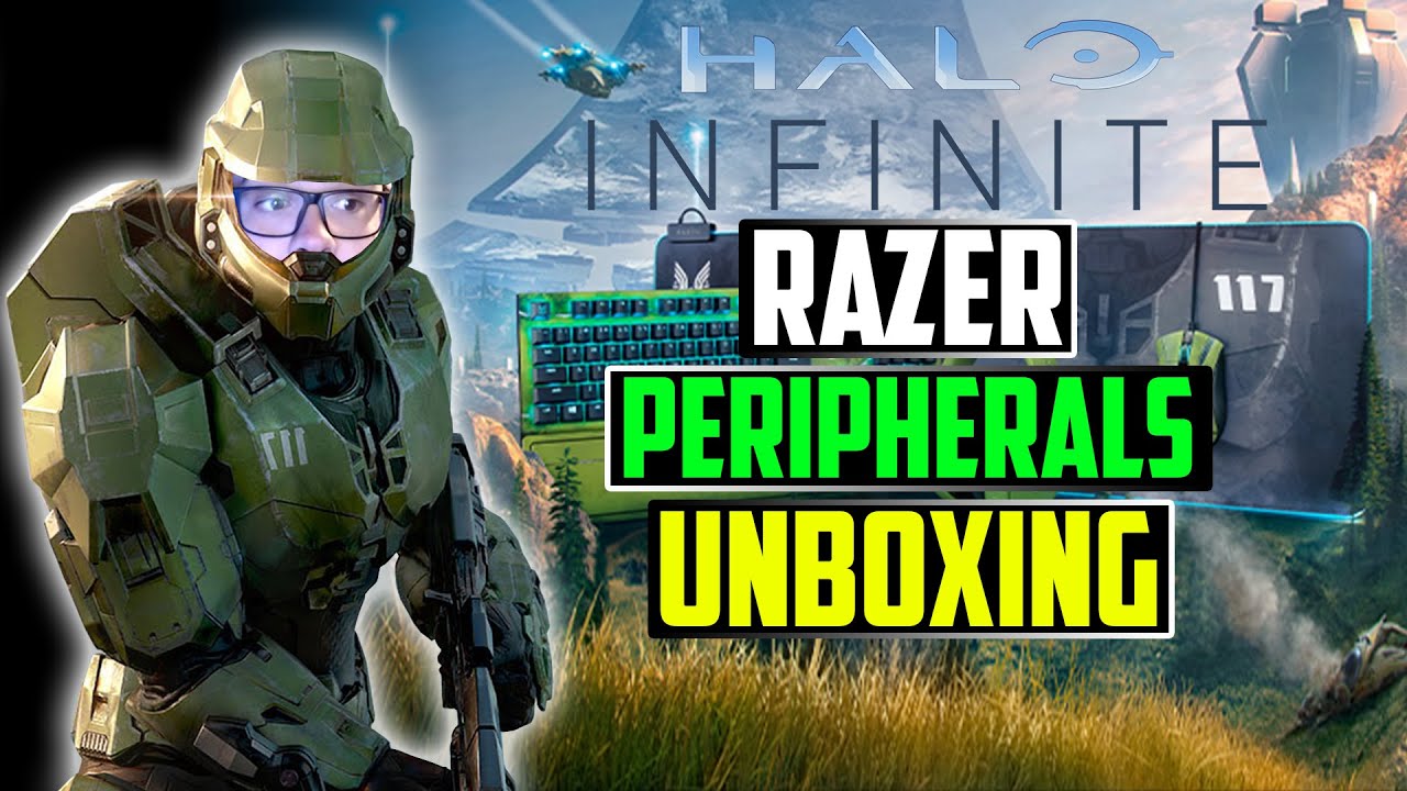Halo Infinite X Razer Gear Unboxing and Thoughts! - YouTube
