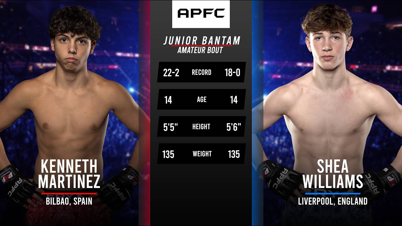 He’s ONLY 14?! FUTURE UFC CHAMP SHEA WILLIAMS VS KENNETH MARTINEZ - YouTube