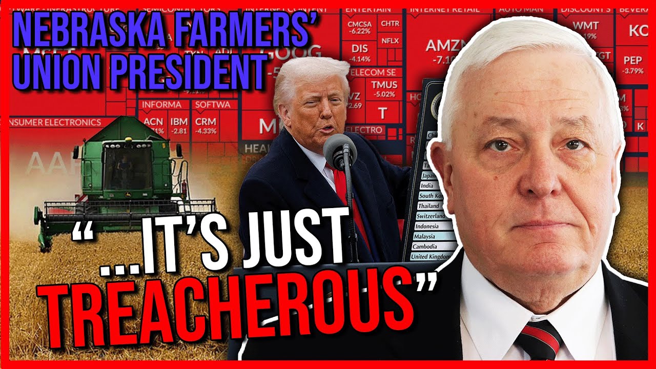 Nebraska Farmers Union President REACTS to Trump Tariff Chaos | John ...