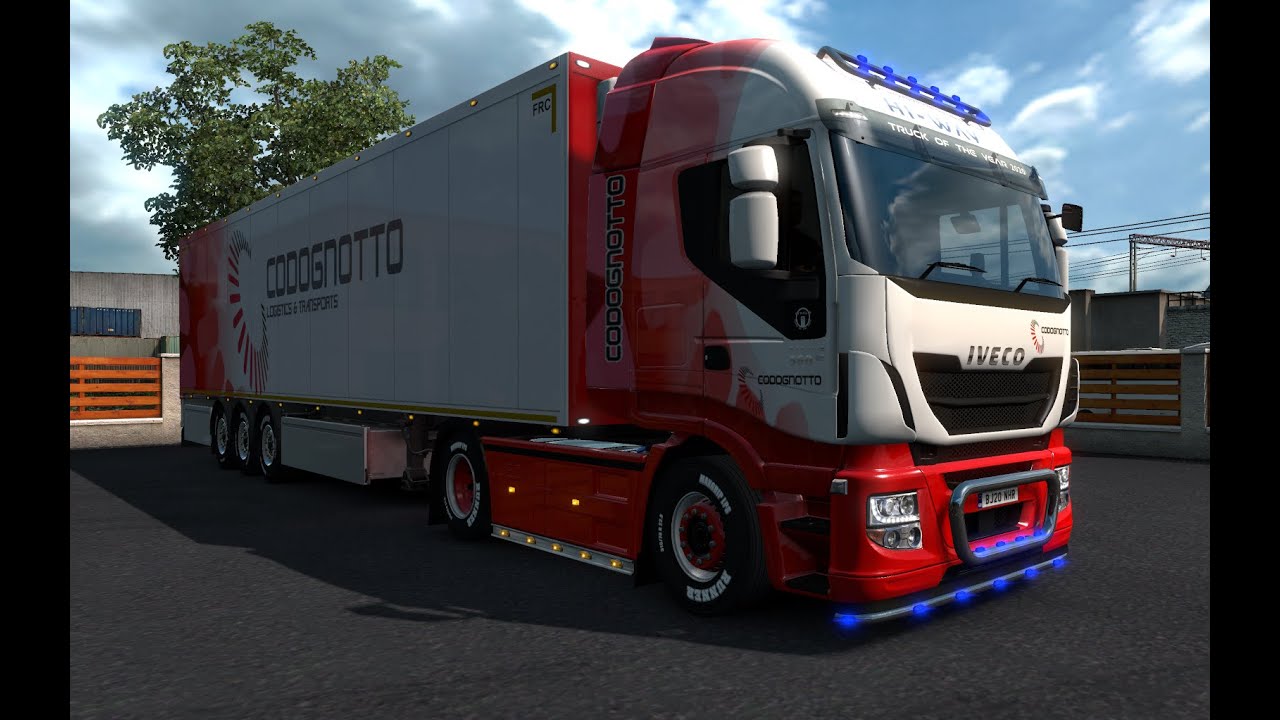 Euro Truck Simulator 2 Codognotto Driver Iveco - YouTube