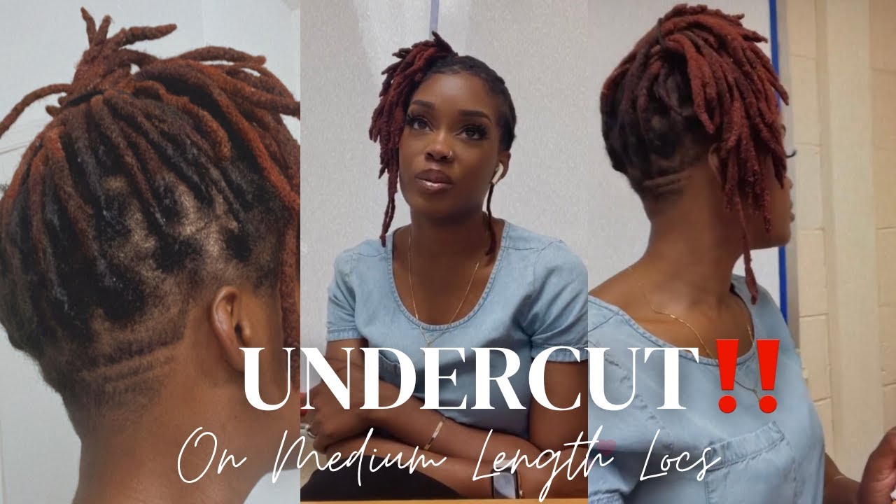 I Got an Undercut on My Locs! | Loc Journey Update - YouTube