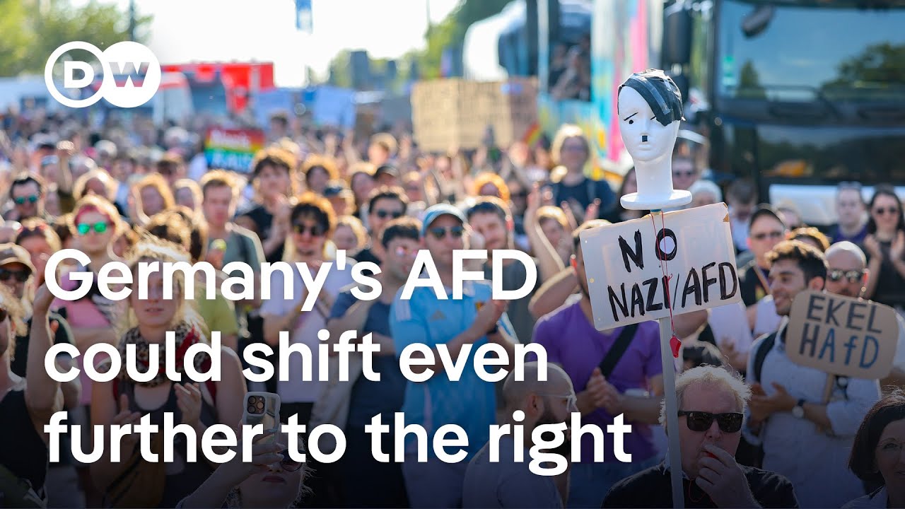 100,000 protesters expected ahead of AFD party conference | DW News ...