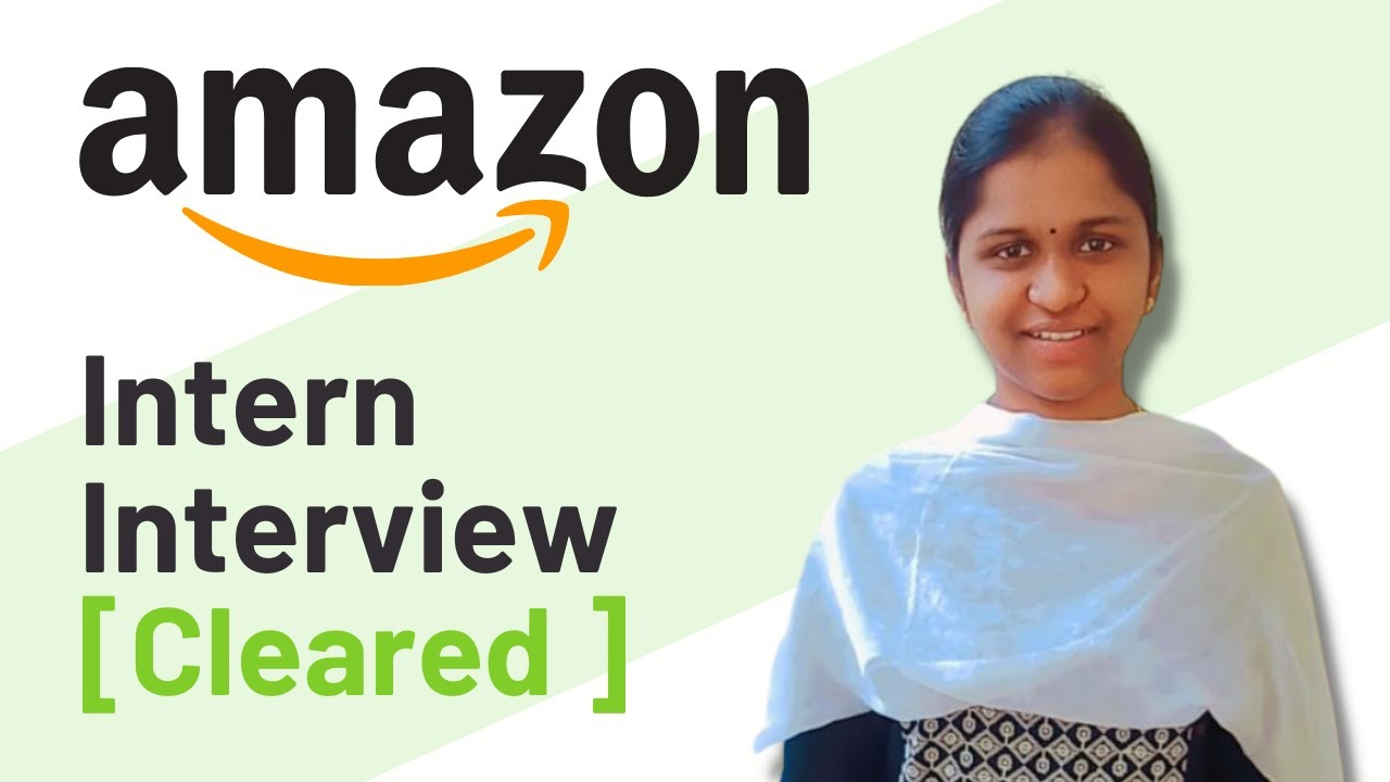 Amazon Interview Experience 2021 | Selected 💙 - YouTube