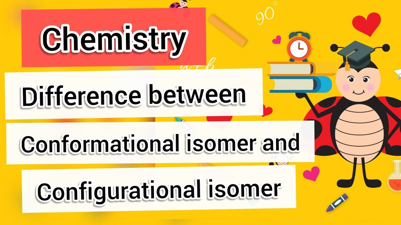 Difference between Conformational and Configurational Isomerism ...