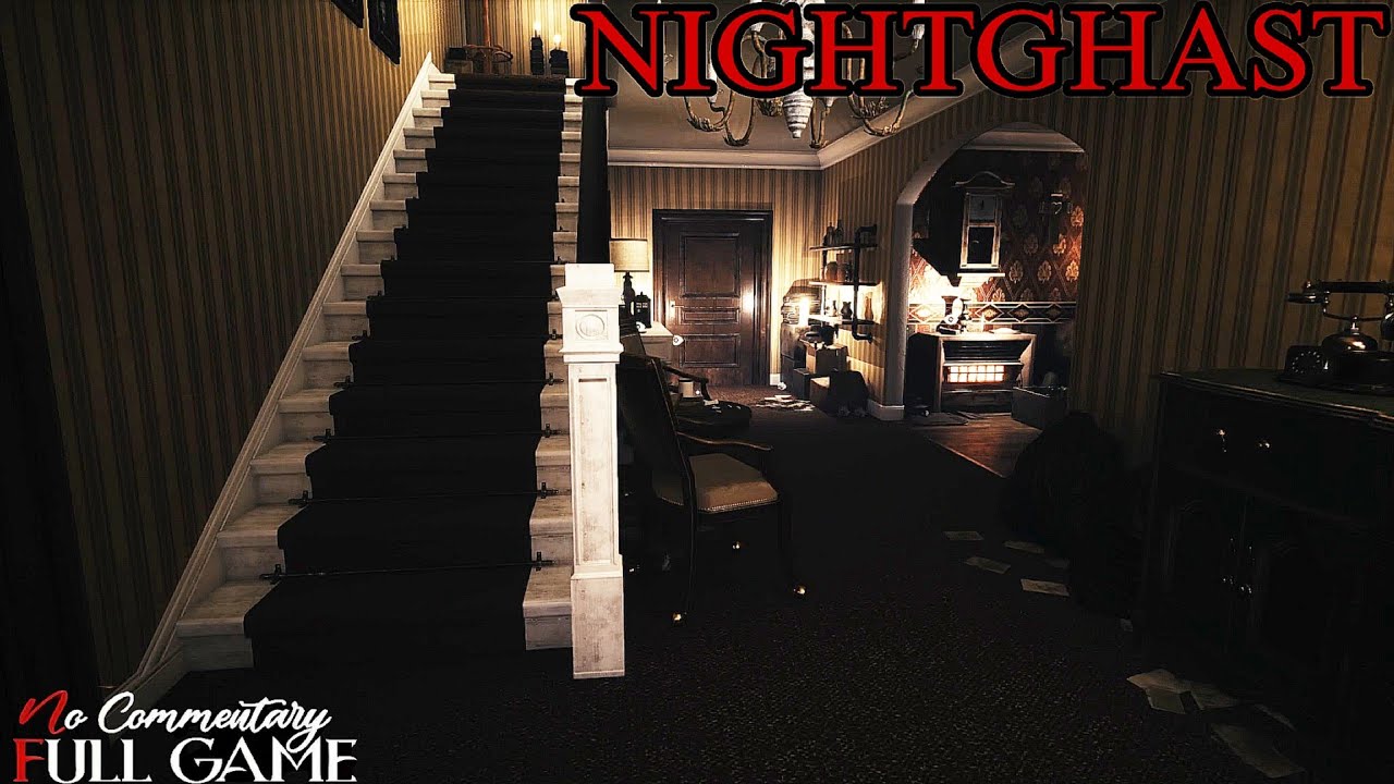 NIGHTGHAST _ Full Psychological Horror Game || 4K Quality 60fps || # ...