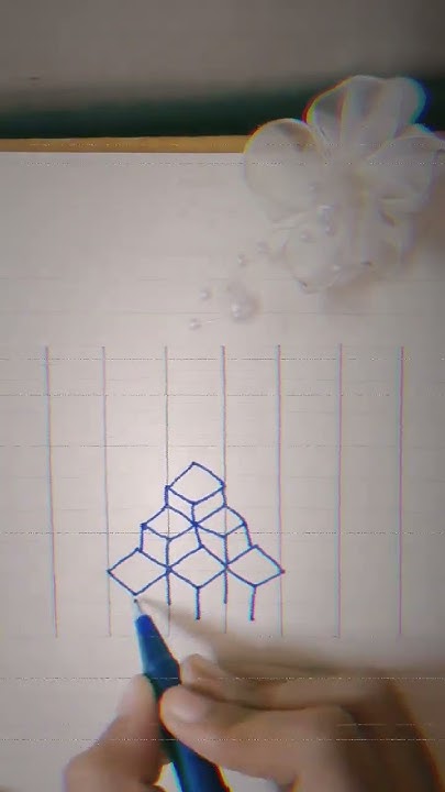 💖💗how to draw 3D blocks drawing # Creative arts # Athiya Creative ...