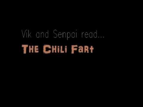 Vik and Senpai read The Chili Fart - YouTube