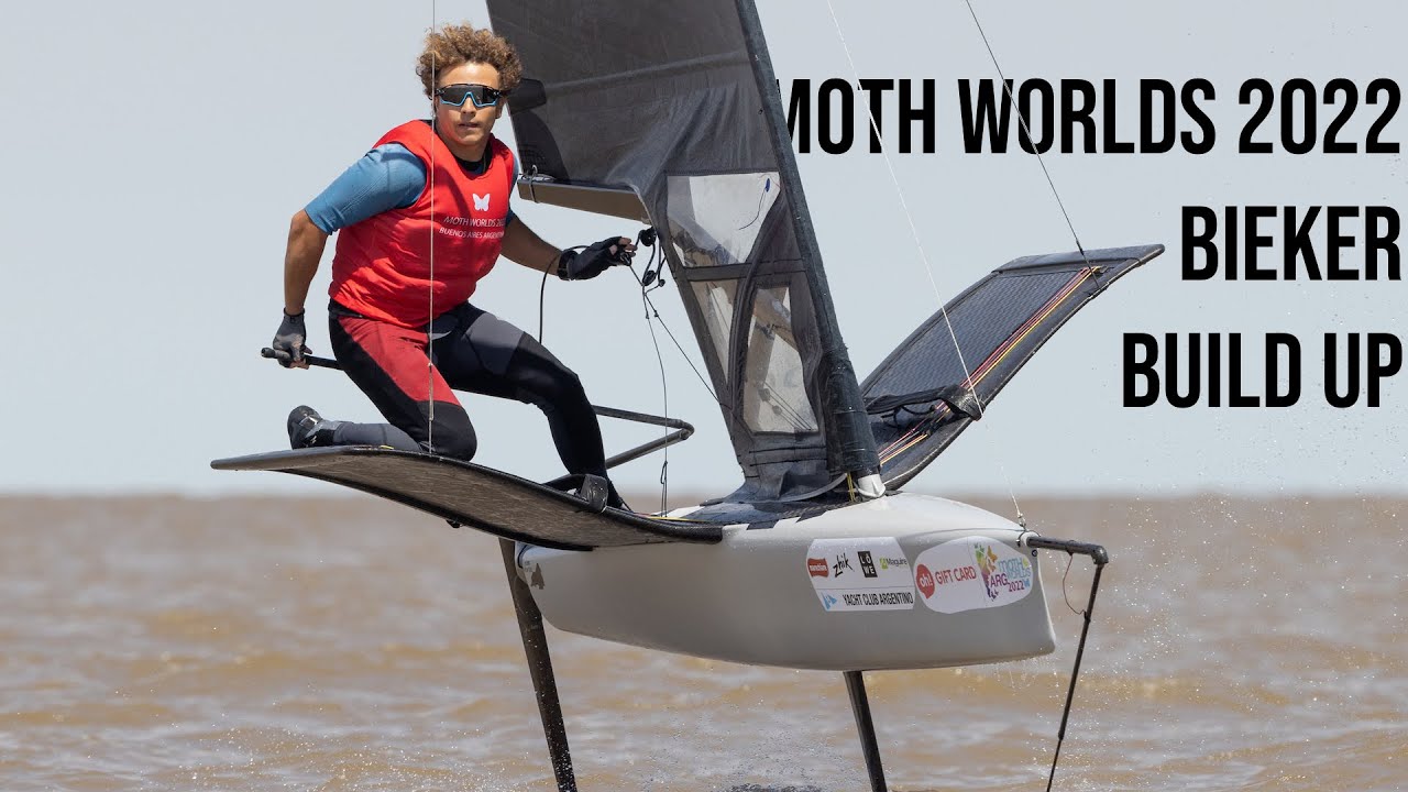 Machi Contessi moth bieker build up for moth worlds 2022 - YouTube