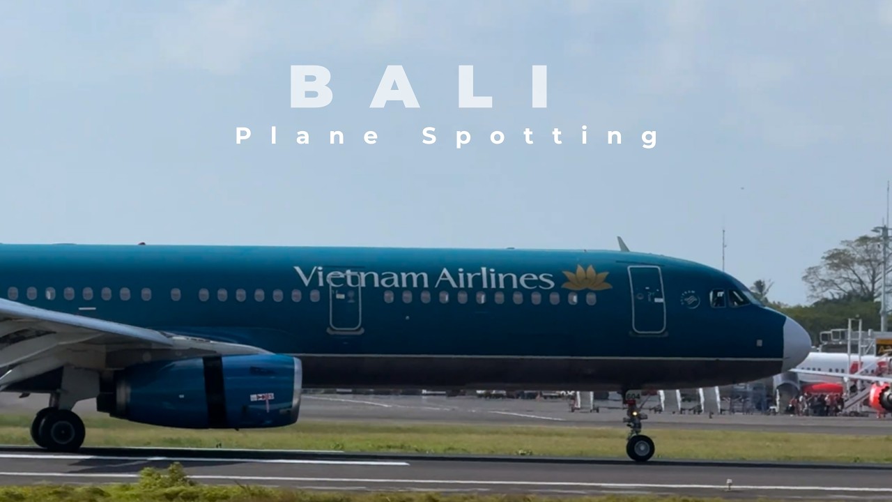 Bali Denpasar Airport (DPS) Plane Spotting | Stunning Landings ...