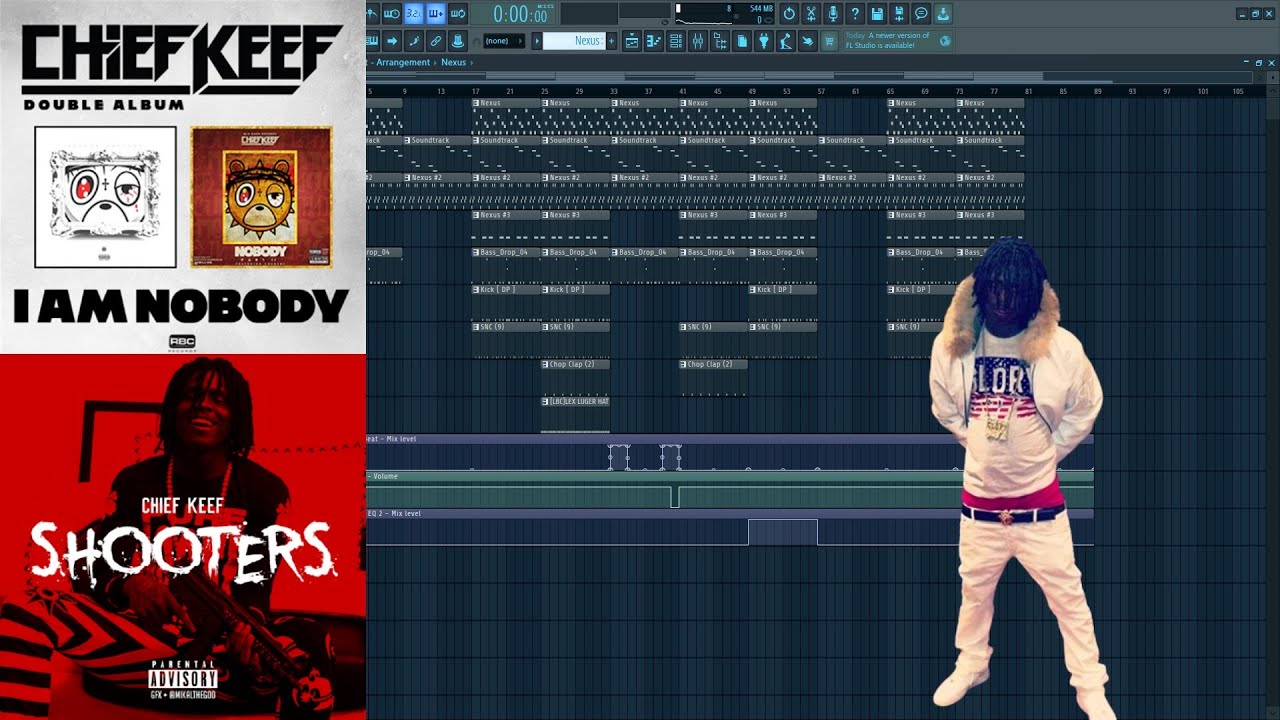 How "Shooters" by Chief Keef was made in FL Studio - YouTube