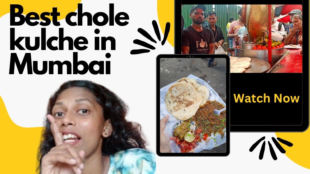 Best Chole kulche in mumbai | must try - YouTube
