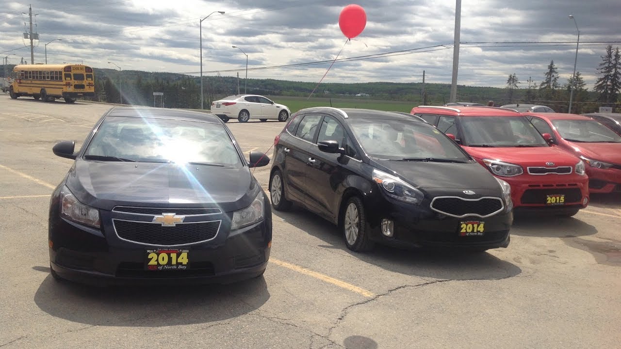 Kia of North Bay at the Wal-Mart Parking Lot in New Liskeard Ontario ...