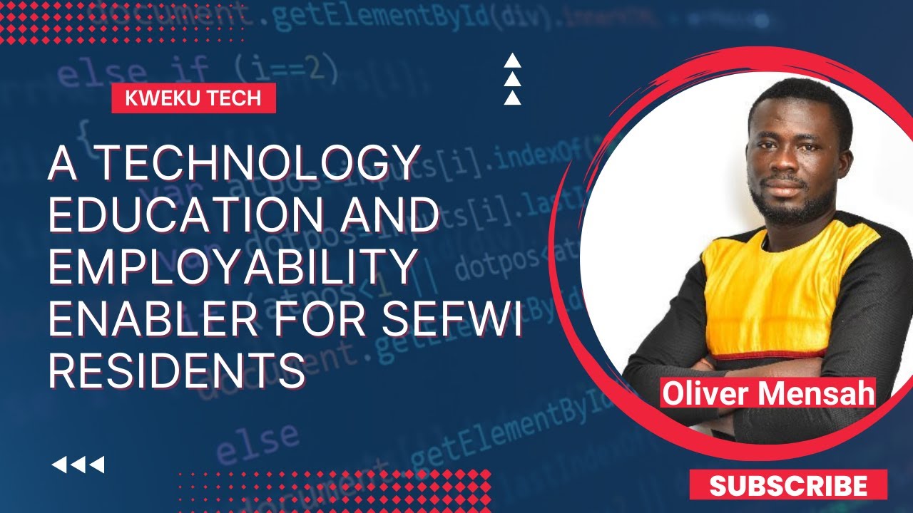 Meet Oliver Mensah founder of Brightfield Tech Academy | Promoting Tech ...