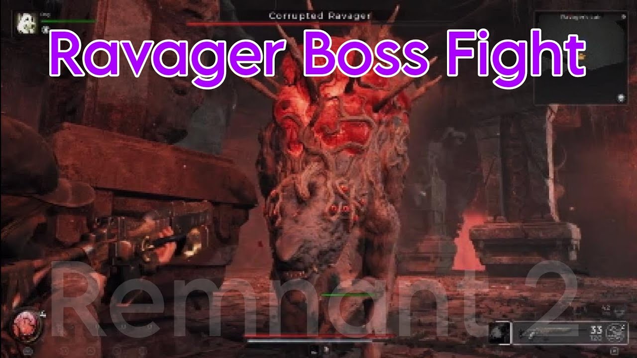 Ravager Boss Fight is FREAKY! Remnant 2 - YouTube