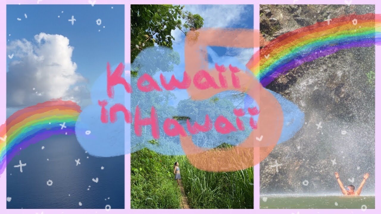 Kayaking to a secret waterfall || Kawaii in Hawaii || Day 5 || Misa ...