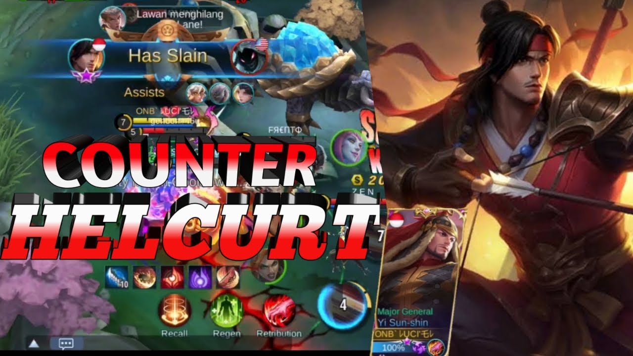 CARA COUNTER HELCURT HYPER CARRY [ GAMEPLAY & BEST BUILD ] - MOBILE ...