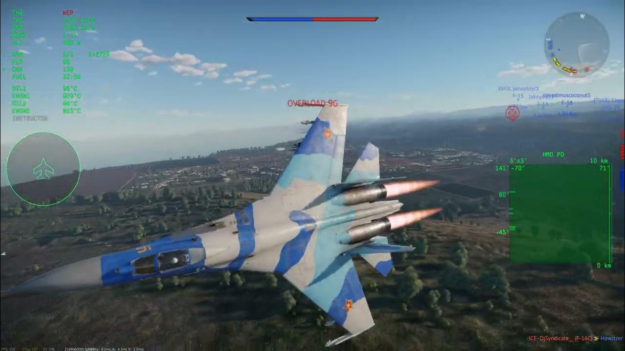 War Thunder Su 27 Youtube