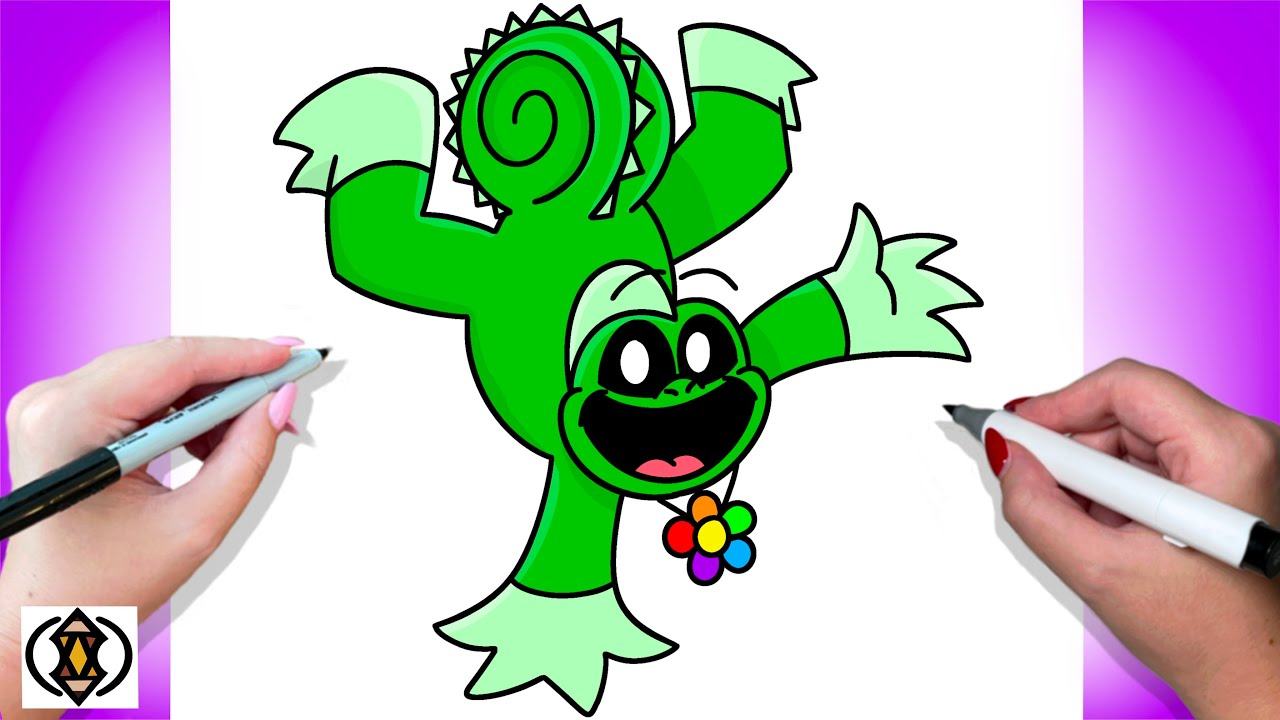 How To Draw Camila Charm | Fanmade Smiling Critter | Poppy Playtime ...