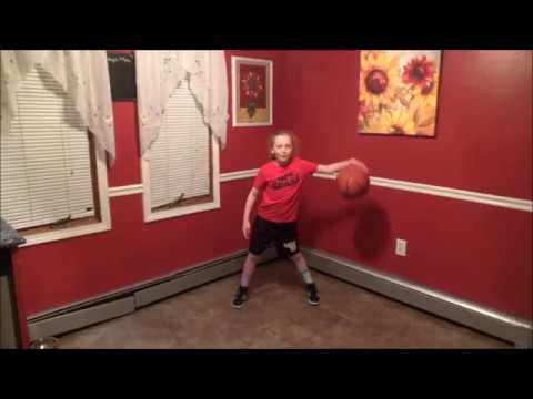 Stationary Basketball Dribbling Drills - YouTube